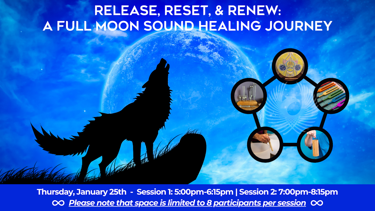 Union | Release, Reset, & Renew: A Full Moon Sound Healing Journey at Back In Motion